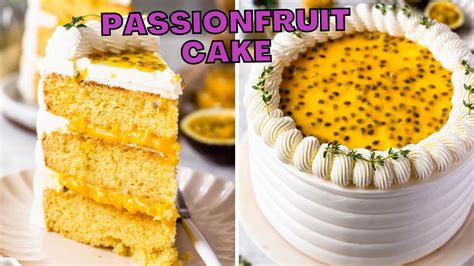 Passionfruit Cake Youtube