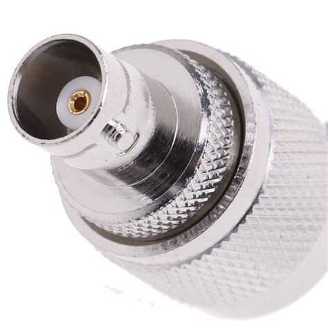 1x UHF Male PL259 PL 259 Plug To BNC Female Jack RF Coaxial Adapter