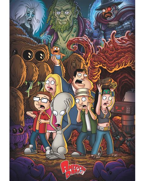 American Dad On Twitter Dope Art In Celebration Of New Episodes Coming September 4 🙌 Get This
