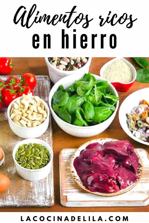 Alimentos Ricos En Hierro Artofit