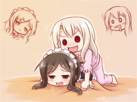 Illyasviel Von Einzbern And Miyu Edelfelt Fate And 1 More Drawn By