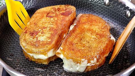 Ich habe noch nie so leckere Sandwiches gegessen Schnelles Frühstück in