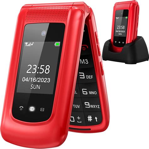 Uleway T L Phone Portable Senior Clapet D Bloqu Avec Grandes Touches