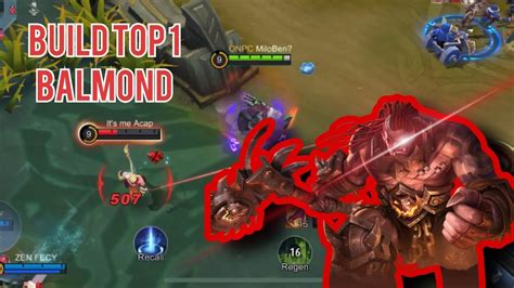 Balmond New Revamped Crazy Damage Lifesteal Mlbb Youtube