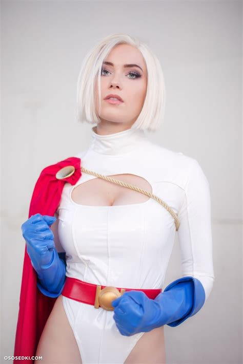 Nichameleon Power Girl DC Patreon Cosplay Set Naked Cosplay Asian
