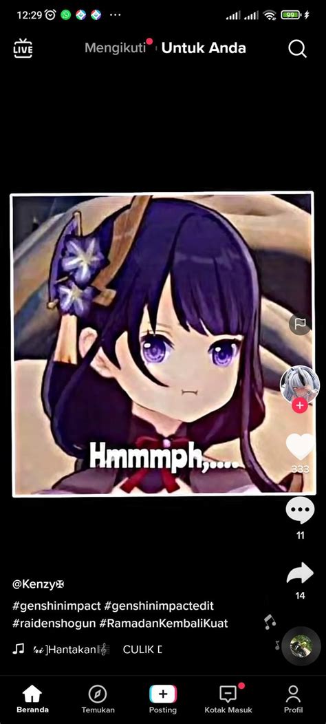 An Anime Girl With Long Black Hair And Blue Eyes Is Looking At Her