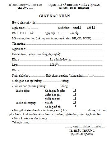Mẫu Giấy Xác Nhận Mượn Xe Hướng Dẫn Đầy Đủ Và Mẫu Thực Tế Trung Tâm
