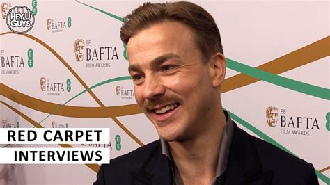 Albrecht Schuch BAFTAs 2023 Red Carpet Interview All Quiet On The