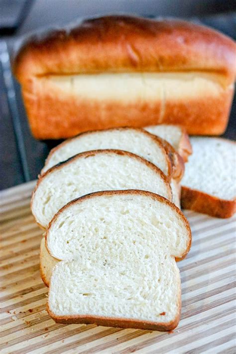 A Beautifully Soft Homemade White Sandwich Bread With A Touch Of Extra