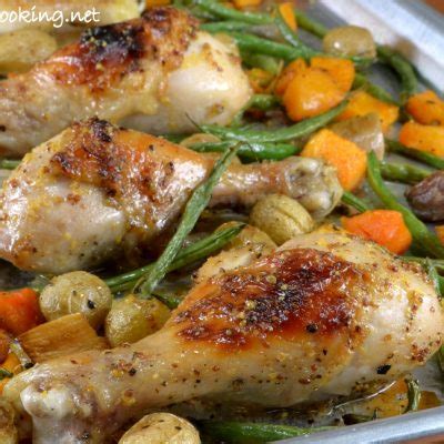 Sheet Pan Maple Mustard Roasted Chicken For The Love Of Cooking