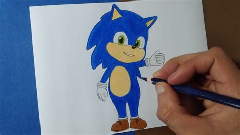 Cómo dibujar a Baby Sonic Sonic Forces Speed Battle How to draw