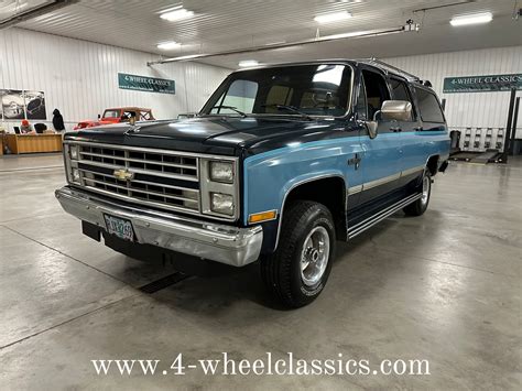 1986 Chevrolet Suburban 4 Wheel Classics Classic Car Truck And SUV
