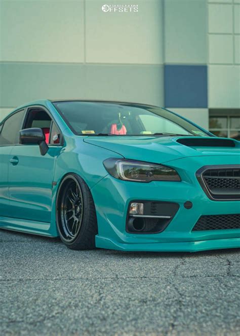 2015 Subaru WRX With 18x9 5 10 Cosmis Racing Xt 206r And 225 35R18
