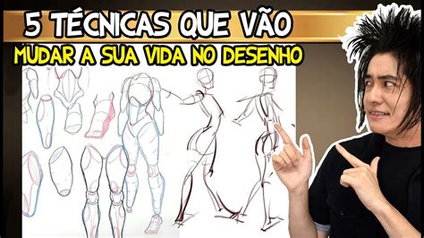 5 TÉCNICAS de DESENHO que vão MUDAR A SUA VIDA YouTube