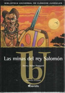 Libro Las Minas Del Rey Salomón Versión Íntegra Henry Rider Haggard
