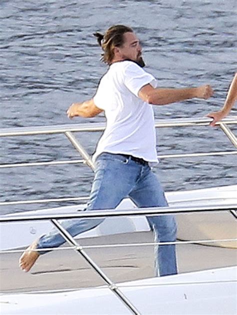 Leonardo DiCaprios Model Crawl Hits Saint Tropez Lainey Gossip