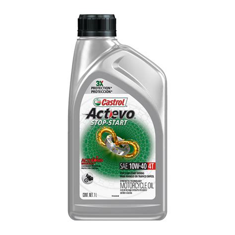 CASTROL ACTEVO 4T 10W 40 PART SYN 946ML DCH SAC