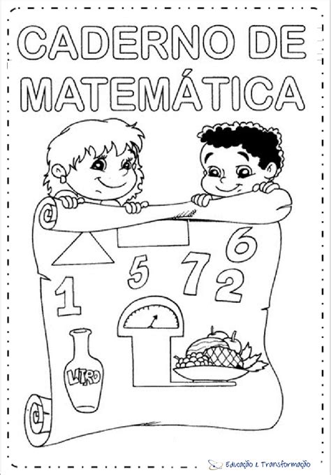 Capas Para Caderno De Matem Tica S Escola