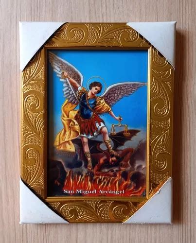 San Miguel Arc Ngel Cuadro Religioso Cat Lico Nuevo En Venta En