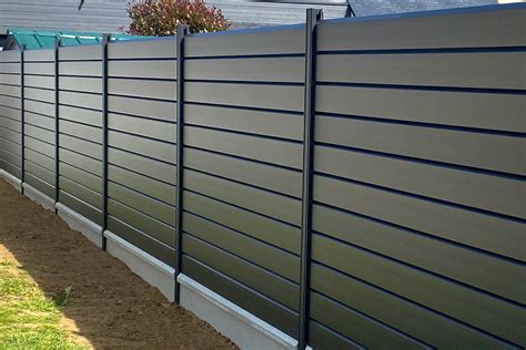 Soubassement clôture aluminium Clôture béton