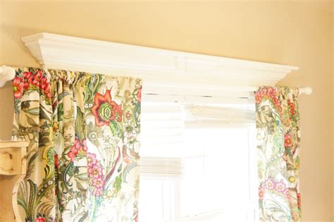 How To Hang Curtain Rods On Windows With Decorative Molding Chaotically