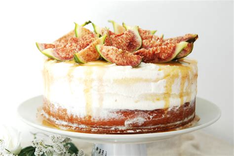Naked Cake Con Fichi Ricotta E Miele Angela Simonelli