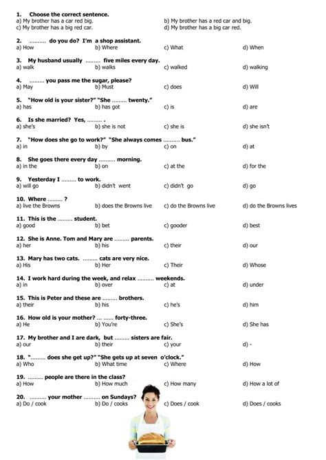Tenses Of Verbs Worksheets Grade 3