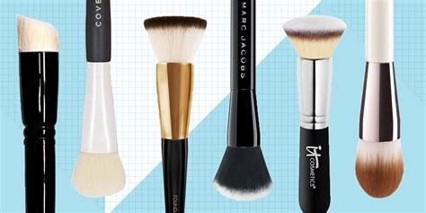 Types Of Foundation Makeup Brushes Saubhaya Makeup
