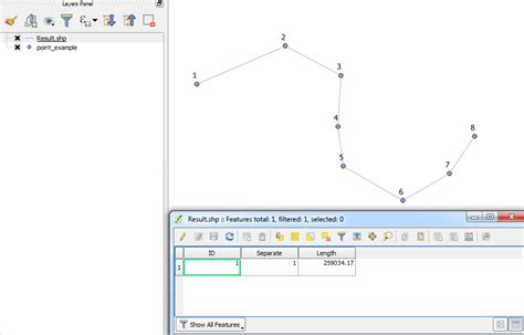Qgis Quickest Method Of Calculating Distance Between Multiple Points In