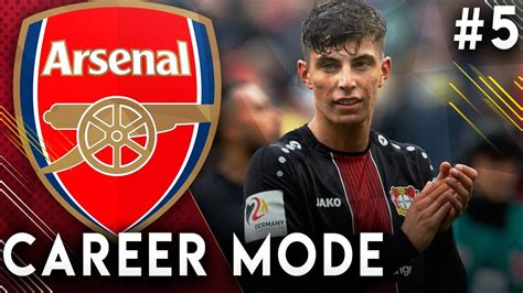 FIFA 19 Arsenal Career Mode EP5 Signing Kai Havertz YouTube