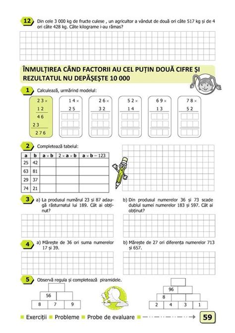 Simpatic recurs sextant fise evaluare clasa 3 pereche Calcul Sângera