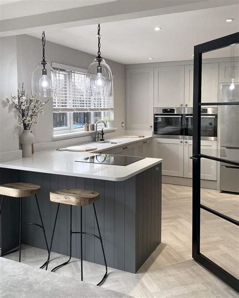 Contemporary Kitchen With Recessed Ceiling Lighting Soul Lane