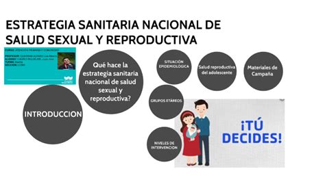 LA ESTRATEGIA SANITARIA NACIONAL DE SALUD SEXUAL Y REPRODUCTIVA By Juan