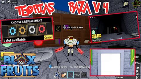 Mejores Teorias Para La Raza V Blox Fruits Youtube