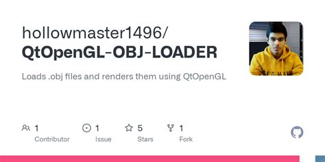 GitHub Hollowmaster1496 QtOpenGL OBJ LOADER Loads Obj Files And