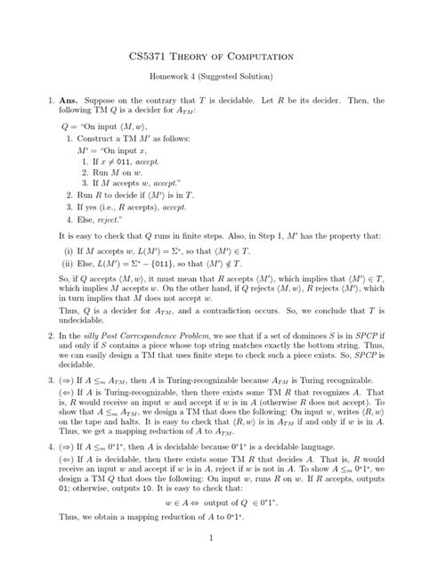 cs5371 theory of computation q on input hm wi m pdf formalism deductive logic