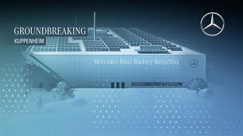 Mercedes Benz legt Grundstein für nachhaltige Batterie Recyclingfabrik