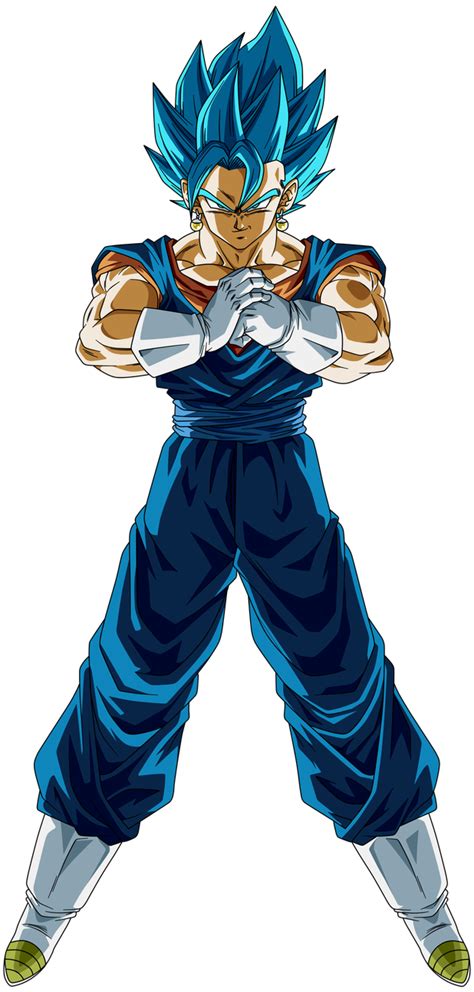 Vegito Super Saiyan Blue By Crismarshall On DeviantArt Personajes De