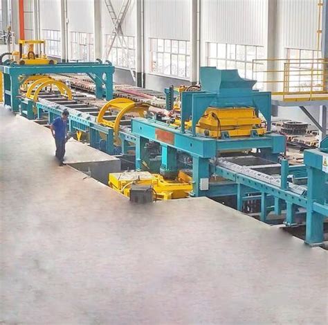 Static Pressure Horizontal Automatic Green Sand Molding Production Line