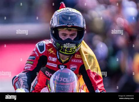 Montmelo Spain 24th Mar 2024 Alvaro Bautista Of Aruba It Racing