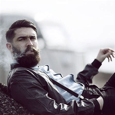 Chris John Millington Full Thick Dark Beard And Mustache Beards