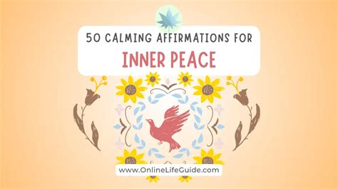 50 Calming Affirmations To Find Your Inner Peace OLG