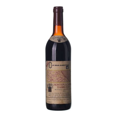 1978 Montepulciano DAbruzzo DOC Cantina Clamia VIATEMPIA CZ
