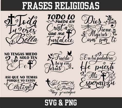 Frases Religiosas SVG Spanish Svg Frases Biblicas Svg Dios Es Amor Svg