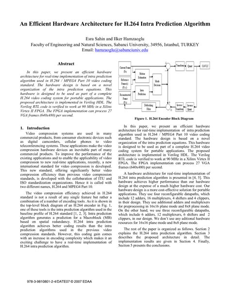 pdf interactive presentation an efficient hardware architecture for h 264 intra prediction