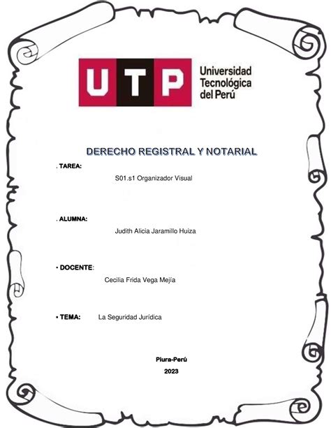 Semana 1 Seguridad Juridica Organizador Visual TAREA S01