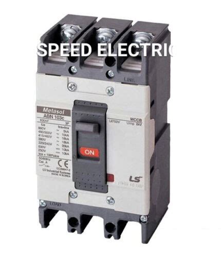 LS Electric Metasol ABN103c 3P 100AF Molded Case Circuit Breaker ABN