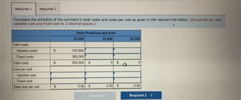 Solved Harris Company Manufactures And Sells A Single Chegg