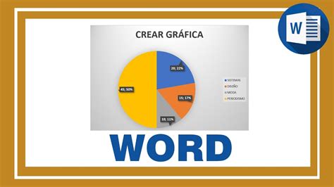 CREAR GRAFICA en WORD Como insertar o colocar una grafica estadística