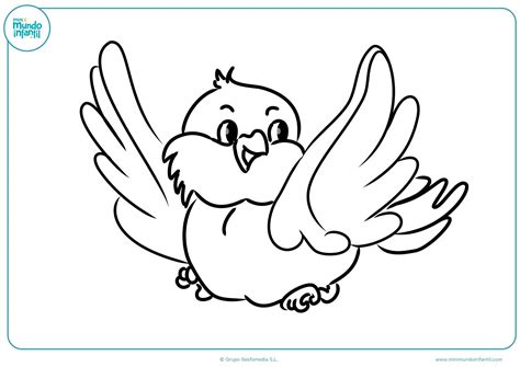 Dibujos De P Jaros Y Aves Para Colorear